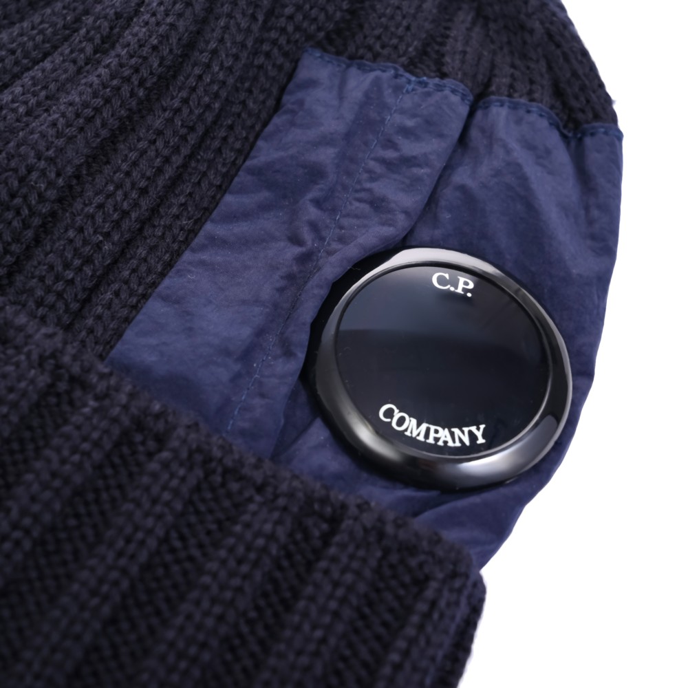 Шапка CP Company, цвет: синий – купить в интернет-магазине Покровского ...
