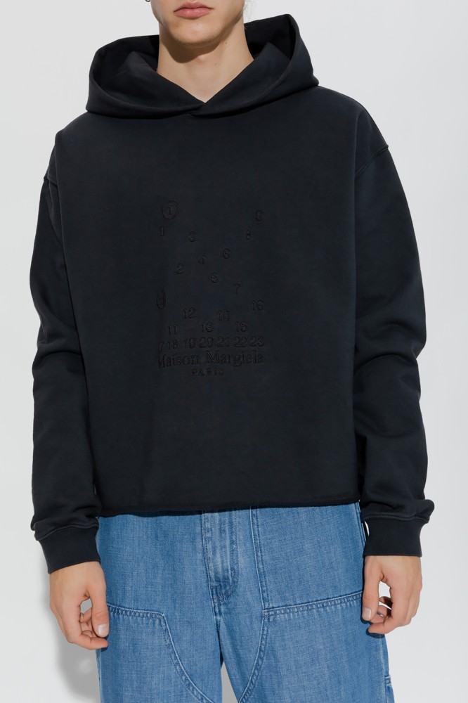 Худи Maison Margiela, цвет: черный – купить в интернет-магазине ...
